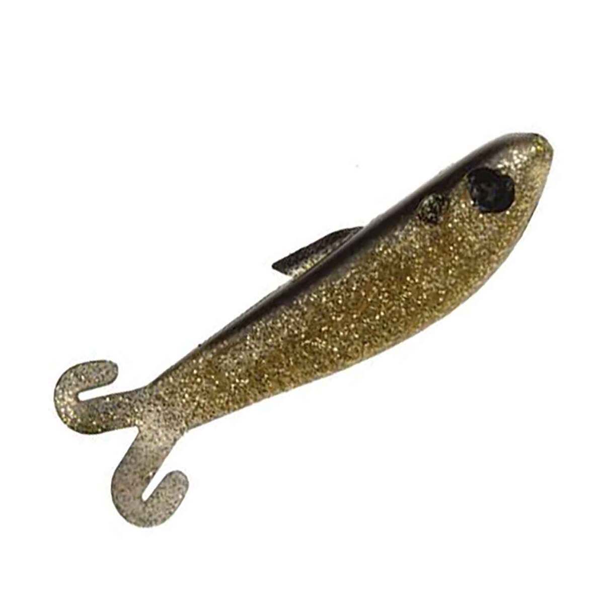 D O A Lures Bait Buster Trolling Saltwater Soft Bait Gold Glitter