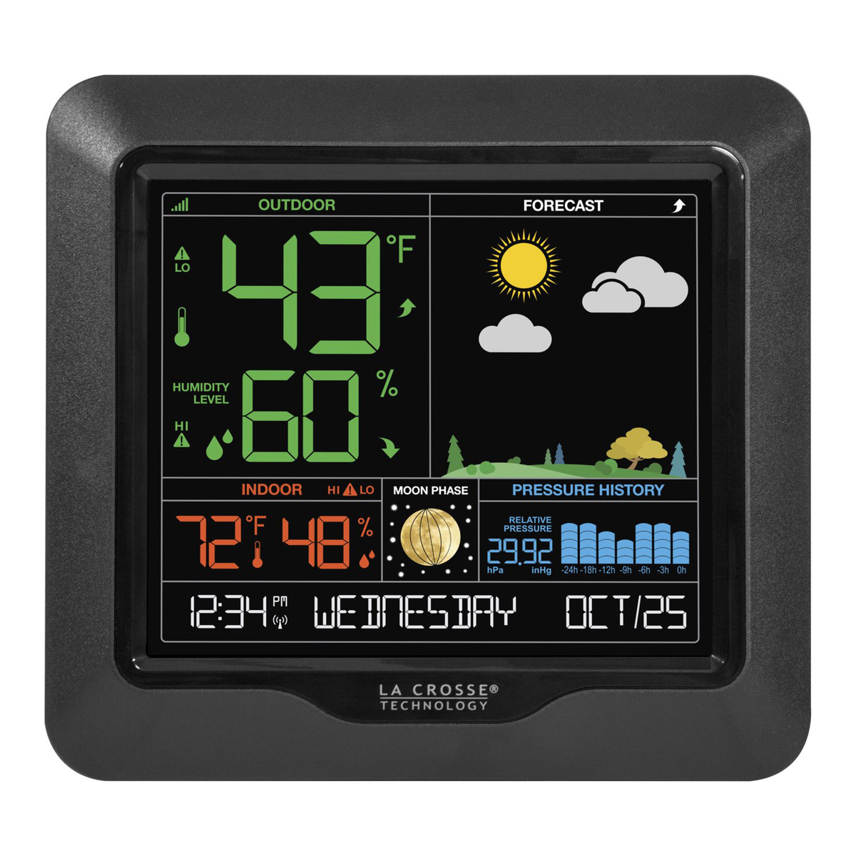 LaCrosse Technology Wireless Color Forecast Station | Sportsman's Warehouse LaCrosse Technology Wireless Color Forecast Station | Sportsman's Warehouse