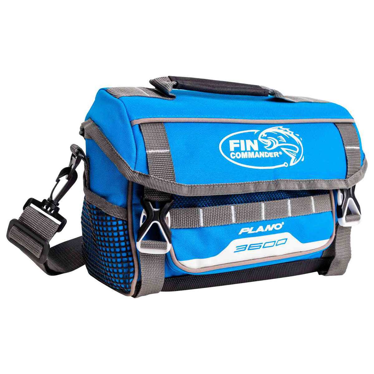 Plano 3600 Fin Commander Soft Tackle Bag - Blue | Sportsman's Warehouse Plano 3600 Fin Commander Soft Tackle Bag - Blue | Sportsman's Warehouse