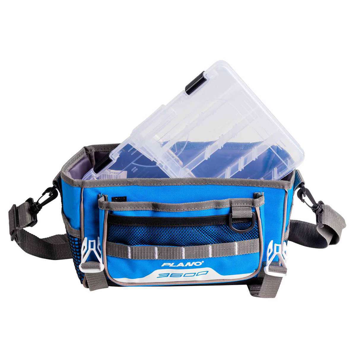 Plano 3600 Fin Commander Soft Tackle Bag - Blue | Sportsman's Warehouse Plano 3600 Fin Commander Soft Tackle Bag - Blue | Sportsman's Warehouse