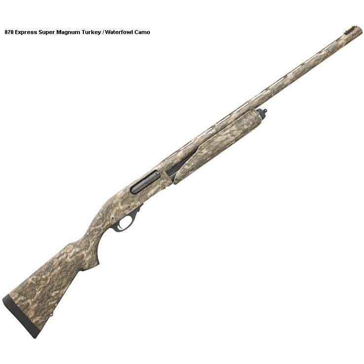 Remington 870 Express Super Magnum Turkey Waterfowl Camo Pump Shotgun